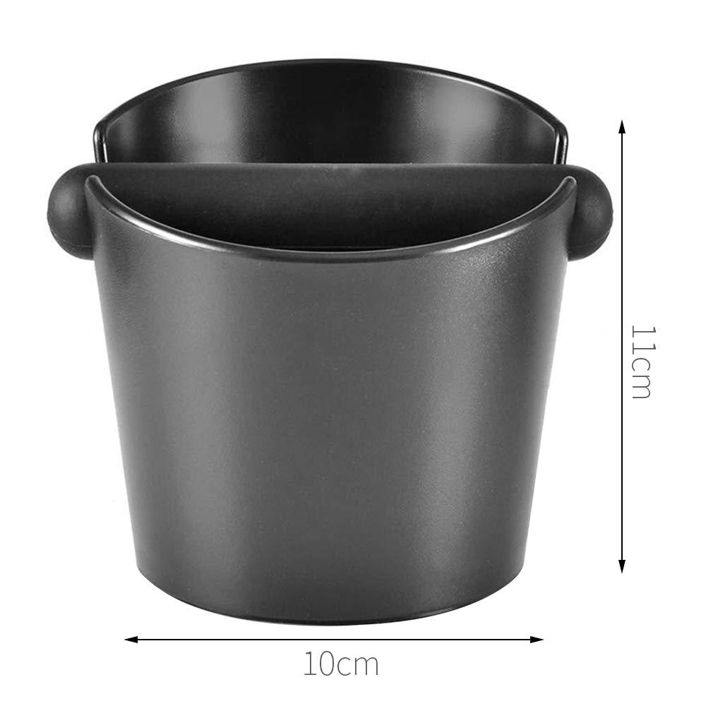 Portable Black Espresso Waste Bin Coffee Grounds C... – Grandado