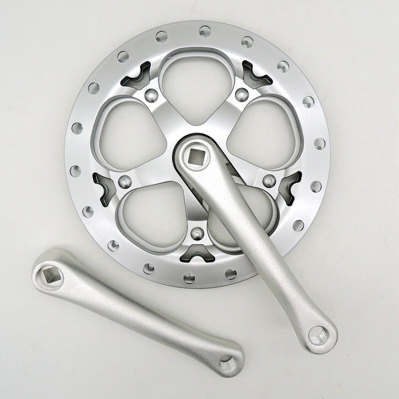Folding Bike Crankset 52T Square Hole 170mm CNC Cr... – Grandado