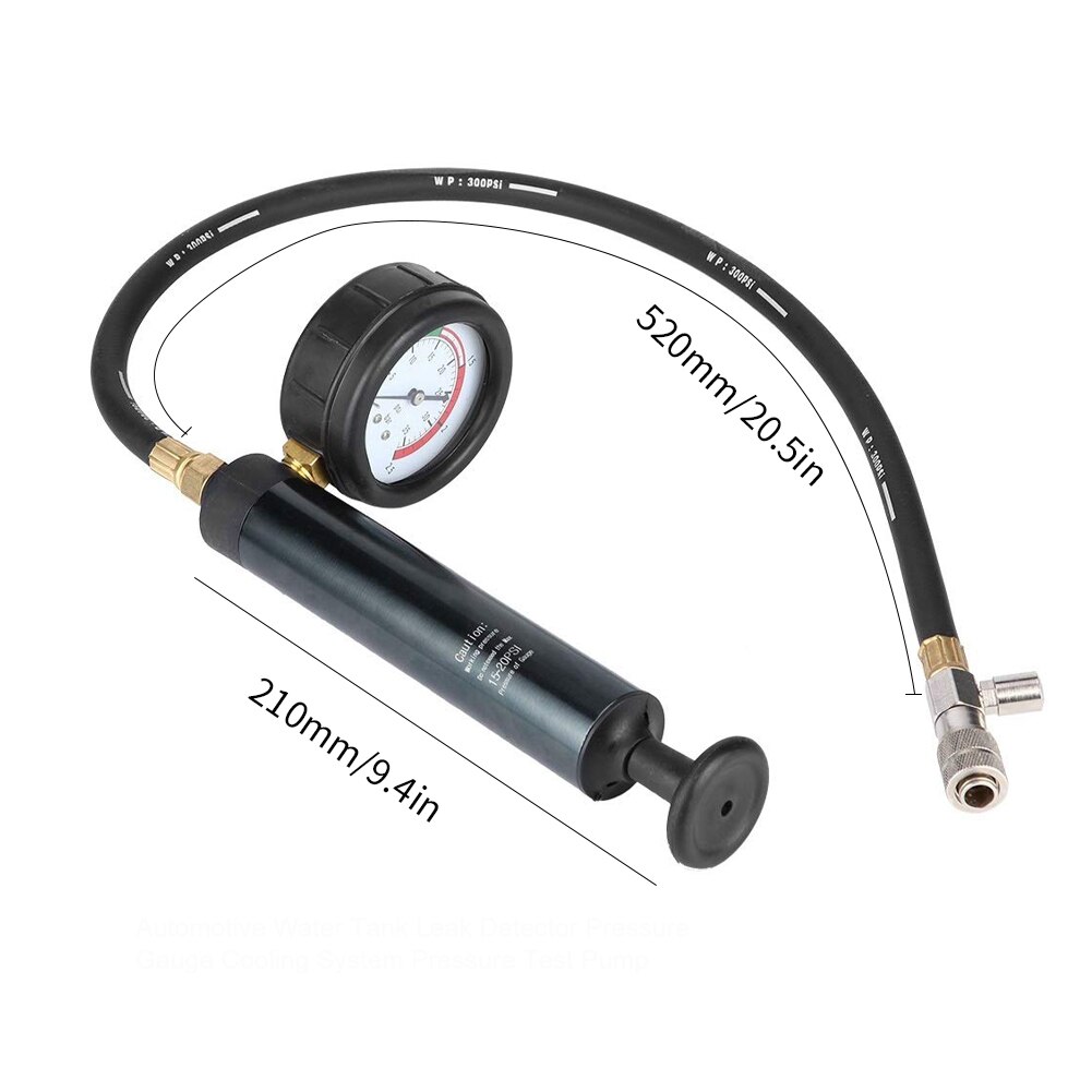 Water Tank Tester Lekdetector Automotive Auto Koelsysteem Manometer ...