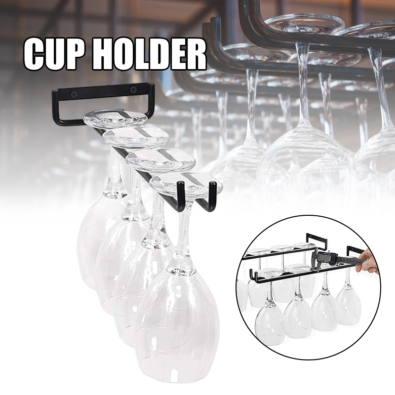 Cup Holder Household Wine Glass Hanging Simple Up ... – Grandado