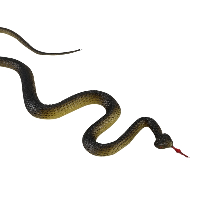 Rubber Snake Pretend Trick Toy Garden Props – Vicedeal