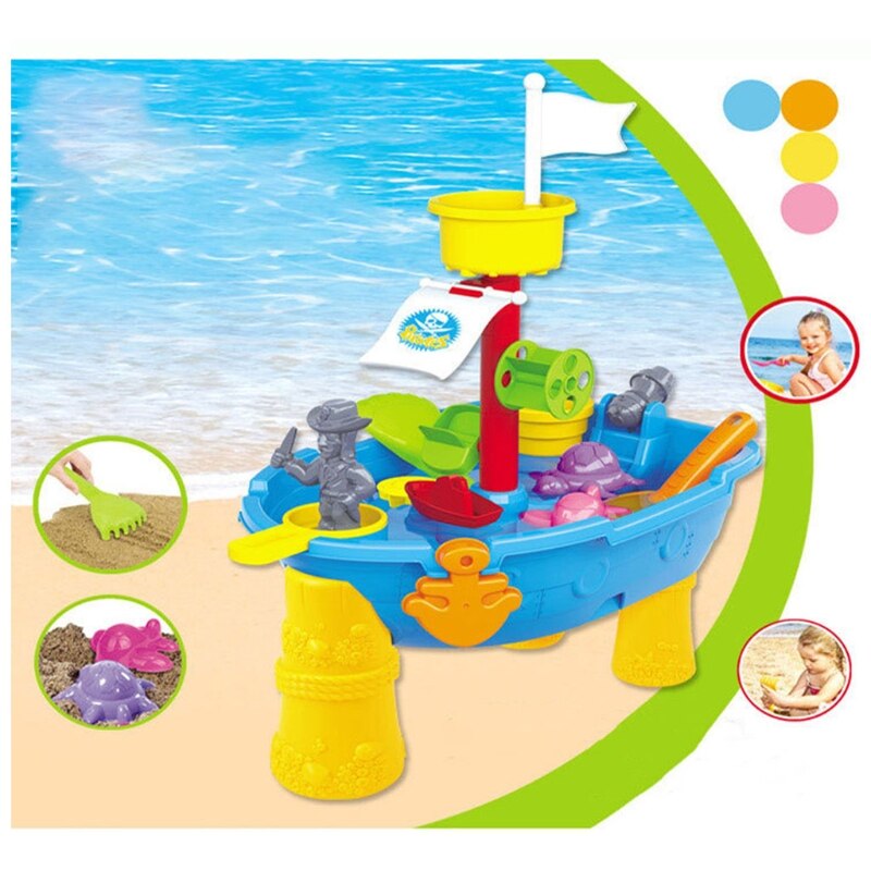 1Set Summer Game Toy Sand Playing Toy with Play Ta... – Grandado