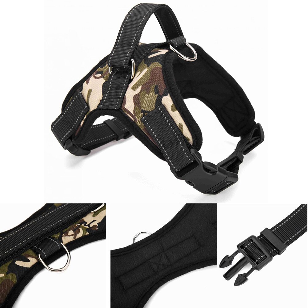 Large Dog Vest Harness No-Pull with Soft Pad Oxfor... – Grandado