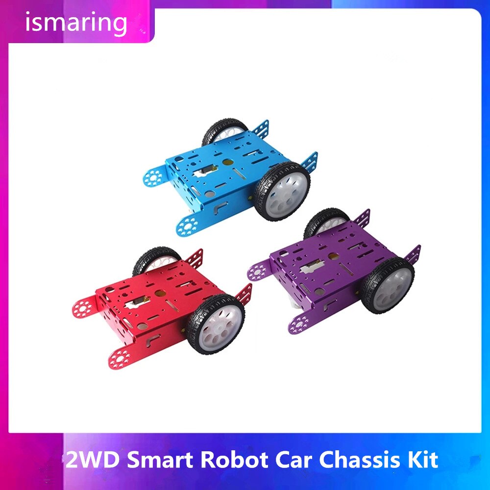 2WD Aluminum Car Education Toys Robot Intelligent ... – Grandado