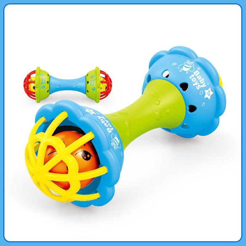 YANUO Baby Toys Double Head Dumbbell Ball Bell Tee... – Grandado