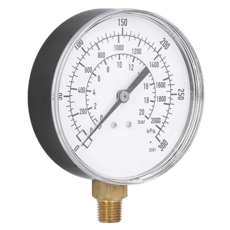 0-2000kpa 0-300psi Pressure Gauge Double Scale Vac... – Grandado