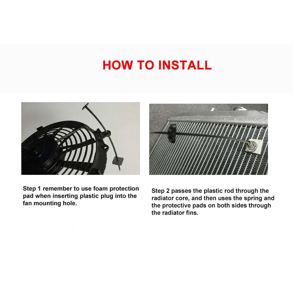 Car Refit Fan Parts Universal Electric Cooling Rad... – Grandado