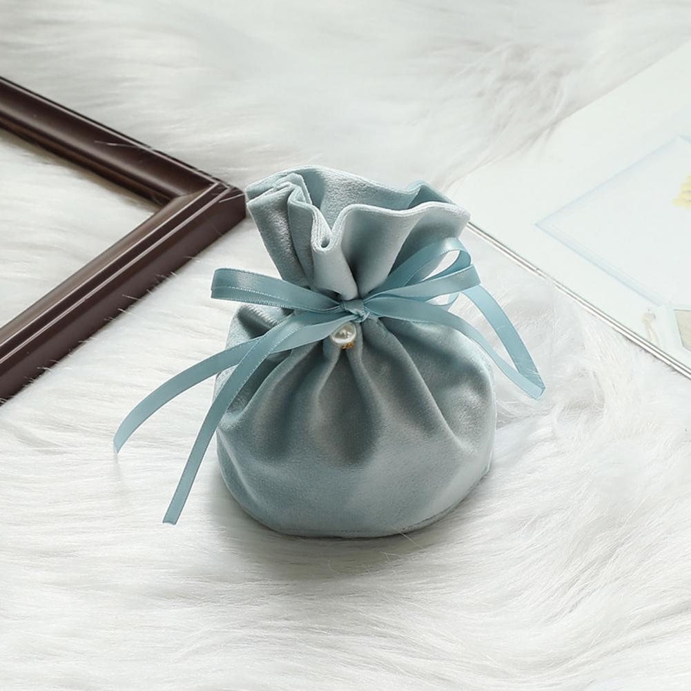 Velvet Wedding Candy Bag Drawstring Festival Party... – Grandado