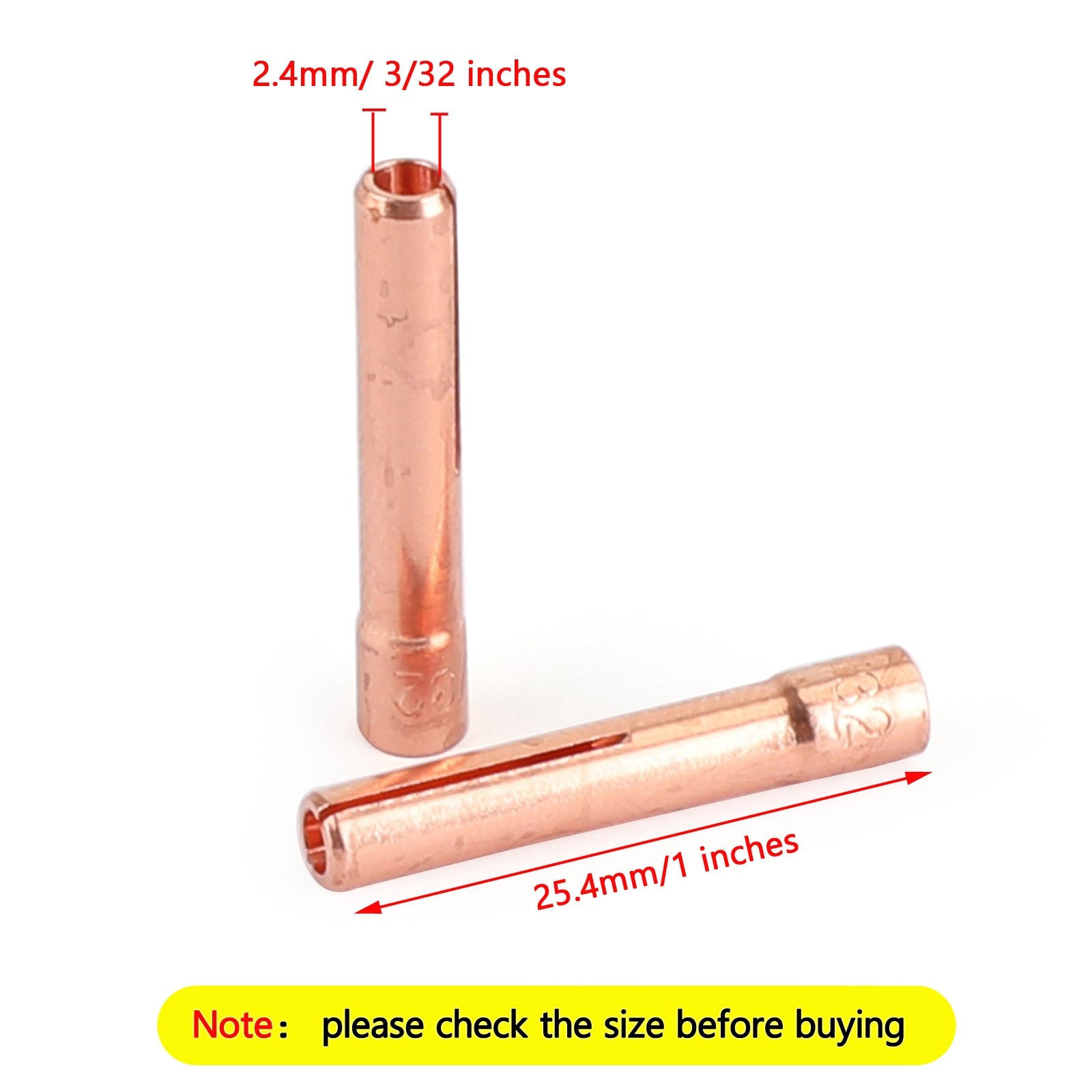 Artudatech 10Pcs Collet 13N23 3/32 "Voor Tig Lasto... – Grandado