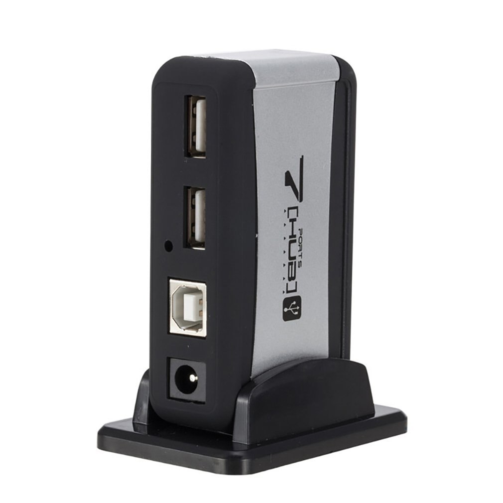 Vertical 7 ports Hub Distributor USB Hub with Base... – Grandado