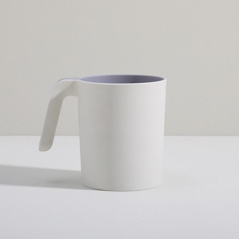 Two-color Mouthwash Cup Simple Handle Washing Cup ... – Vicedeal