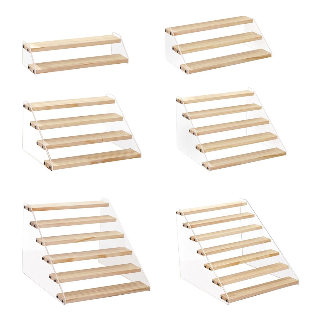 Tiered Acrylic Stands, Holder Clear Display Stand,... – Grandado