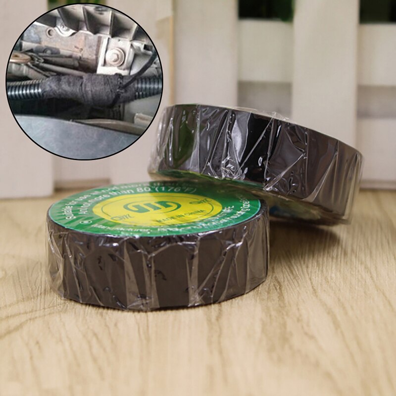 Electrical Tape 18mmx25m Black PVC Waterproof Elec... – Grandado