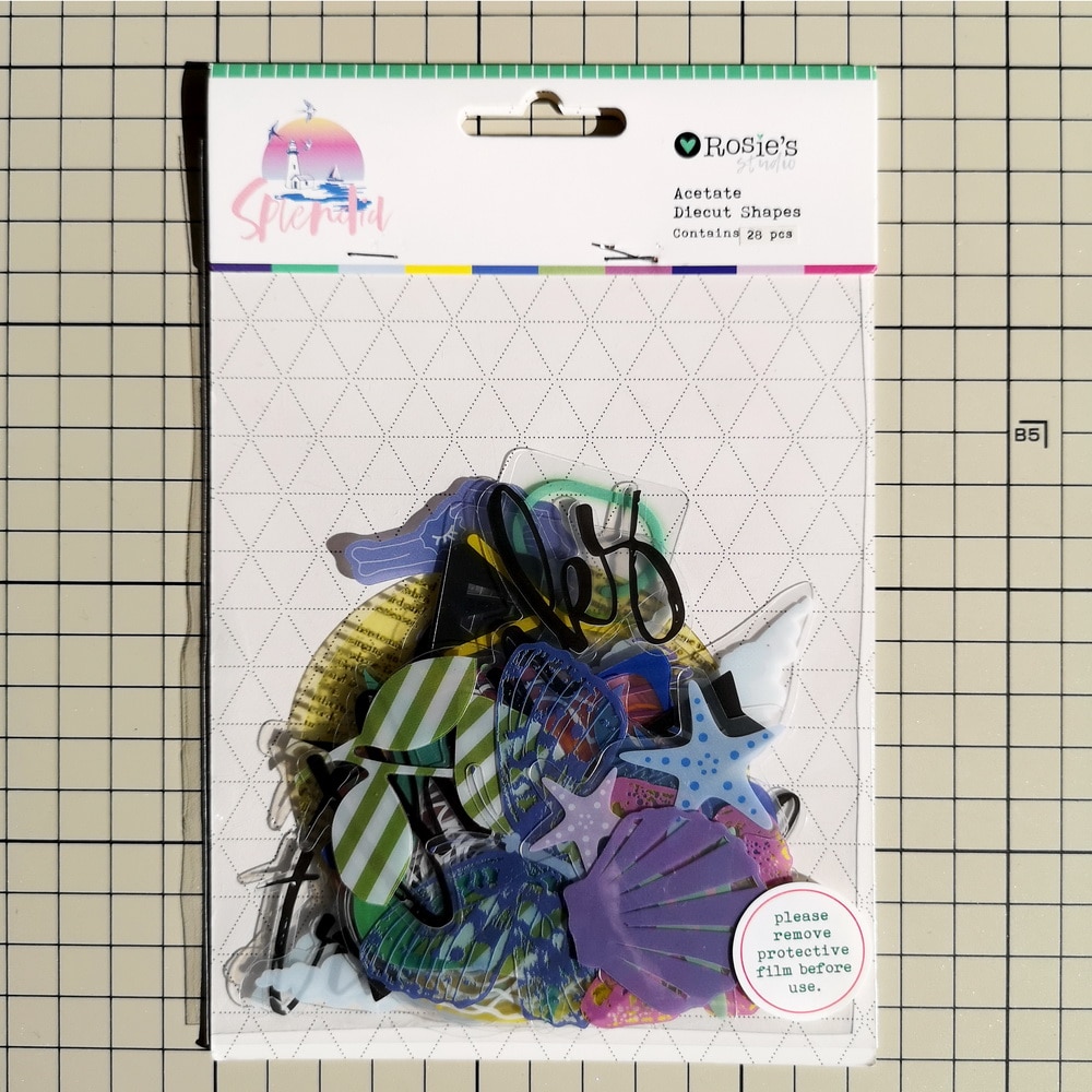 CRZCrafter Plastic acetate Die cut shapes Printing... – Vicedeal