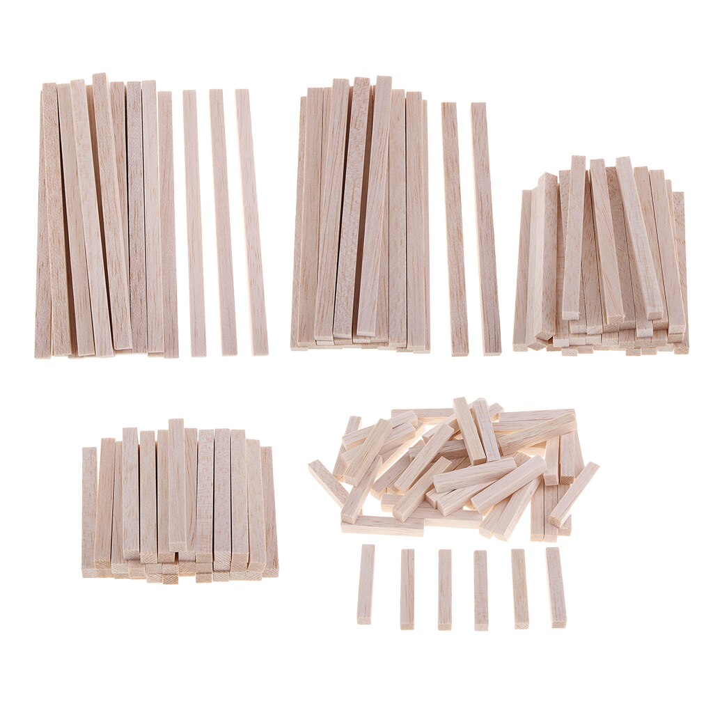 Square Wooden Dowel Rods, Unfinished Hardwood Squa... – Vicedeal