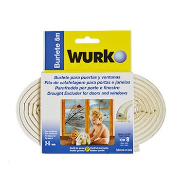 Burlete caucho perfil P6 blanco Wurko – Grandado