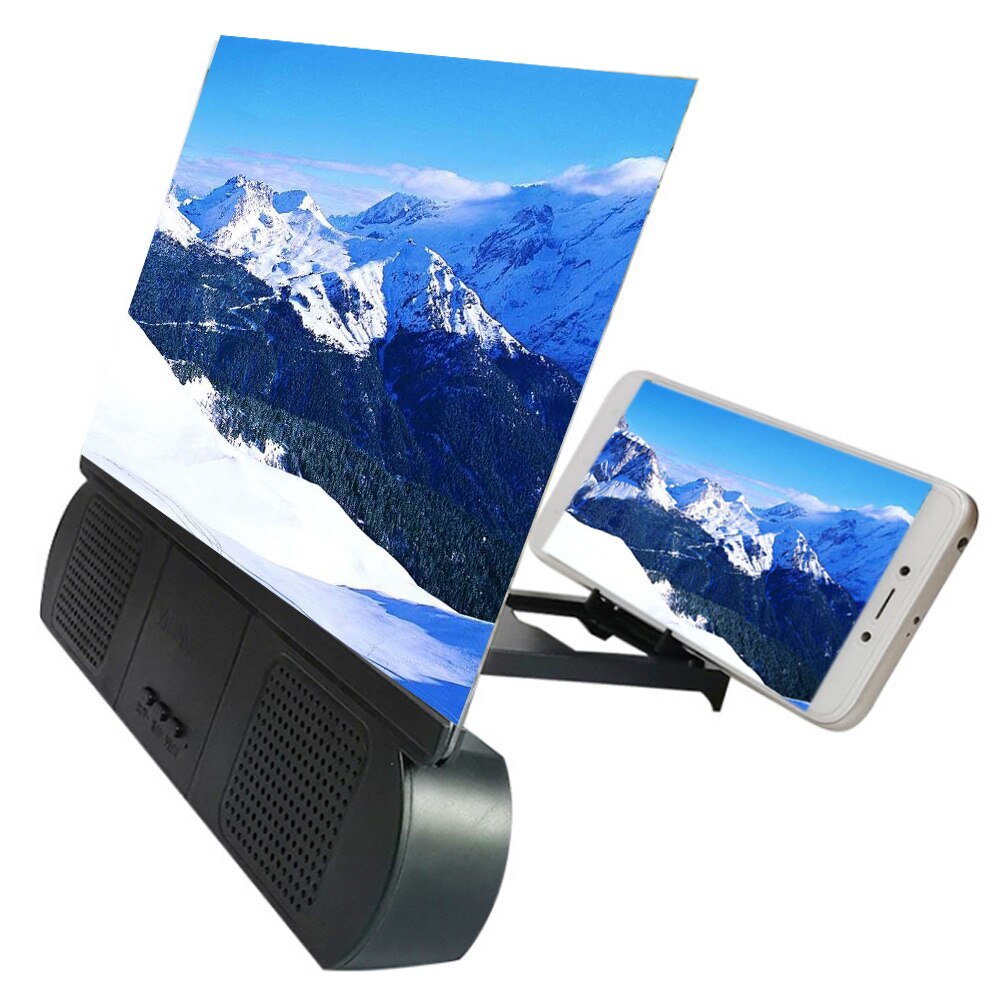 12Inch 3D Screen Magnifier met Bluetooth Speaker F... – Grandado