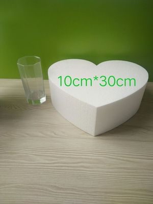 Polystyrene Styrofoam Foam heart bake cake model w... – Grandado