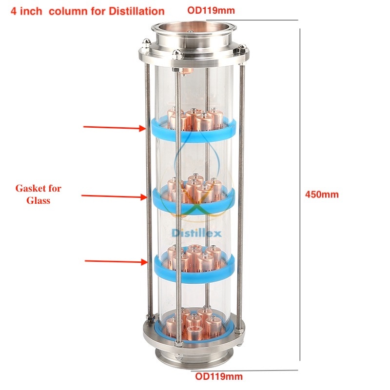 Glass Silicone gasket for 4" distillation glass co... – Grandado