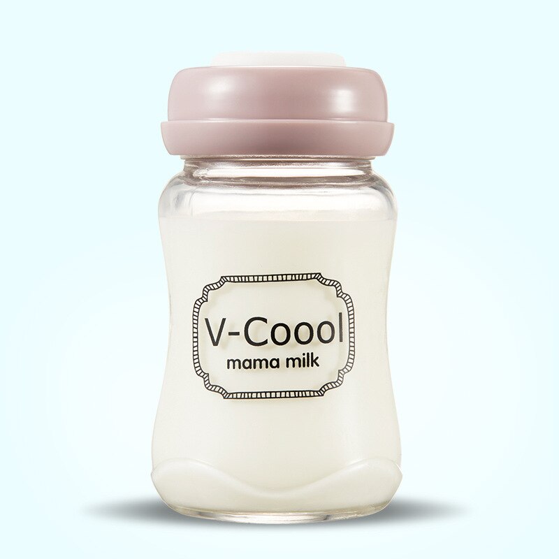 Glas Melk Fles Opslag Baby Moedermelk Behoud Fles ... – Vicedeal