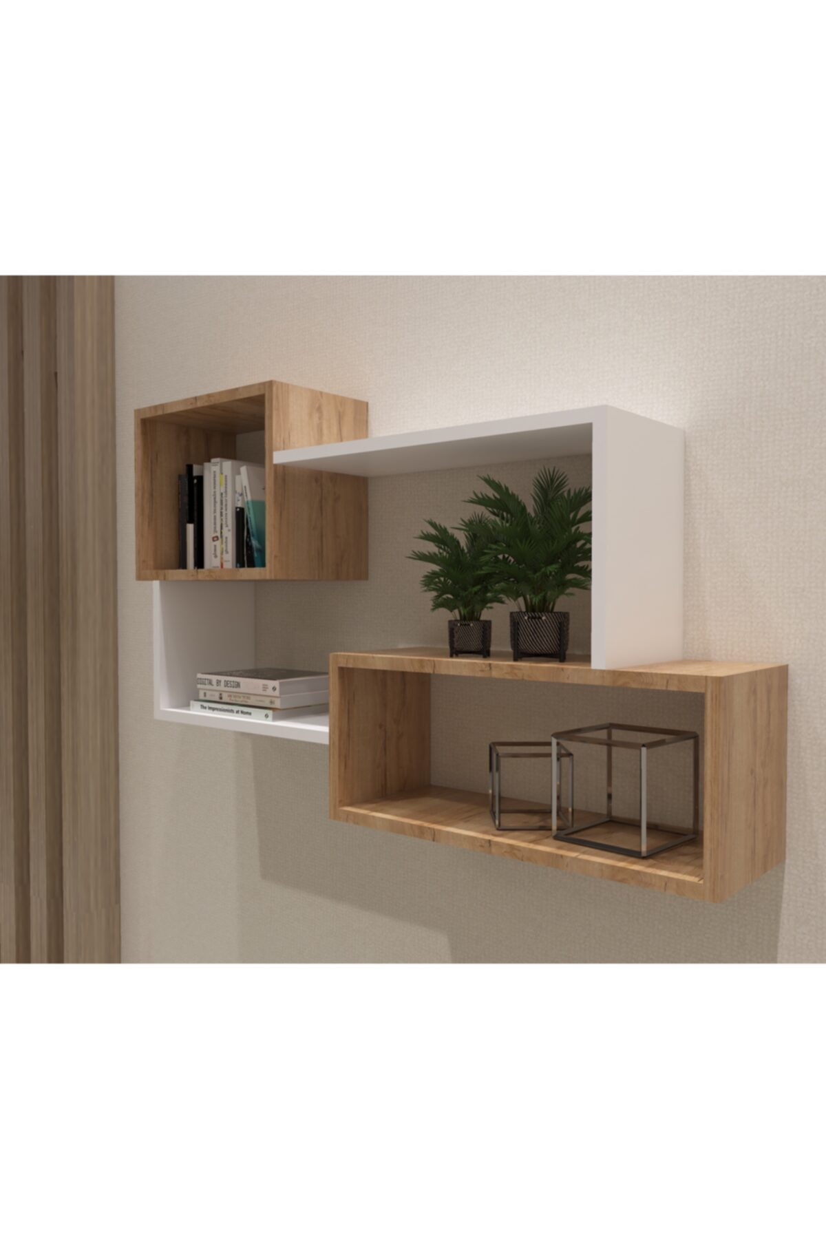 Stylishly Wall Shelf 1st Class Mdf White Savannah ... – Grandado