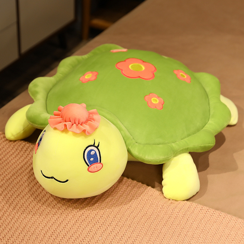40cm Children Cute Couple Turtle Plush Toy Doll So... – Grandado
