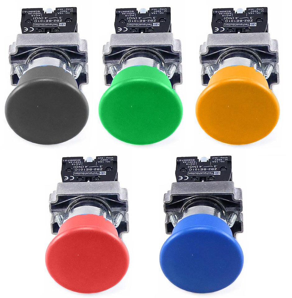 40Mm Paddestoel Hoofd Knop Schakelaar XB2-BC21 XB2... – Grandado