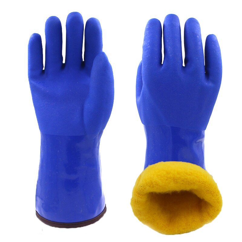 Cold storage gloves Water proof Non-slip Blue Thic... – Grandado
