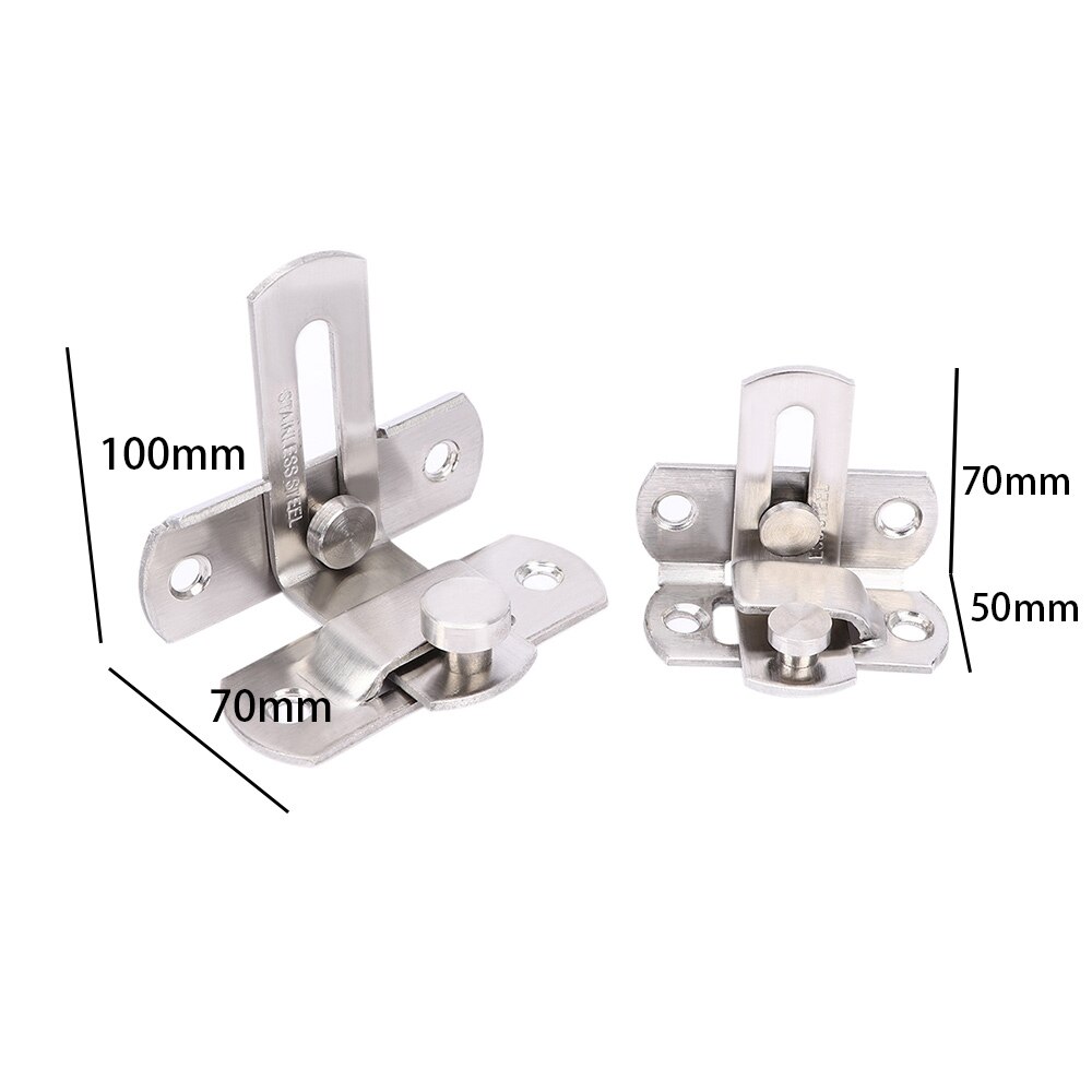 90 Degree Hasp Latches Stainless Steel Sliding Doo... – Grandado