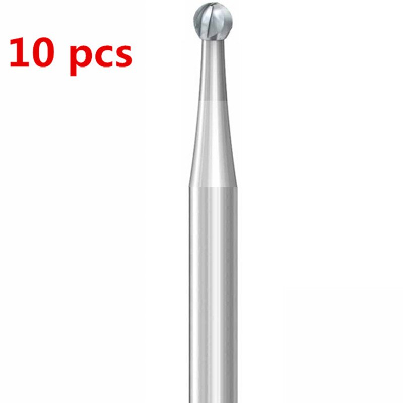10 Pcs Dental product FG round bur dental Lab Tung... – Grandado