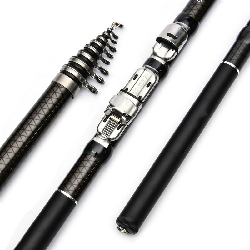 Carbon Telescopic Spinning Fishing Rod 1.8m - 3.6m... – Grandado