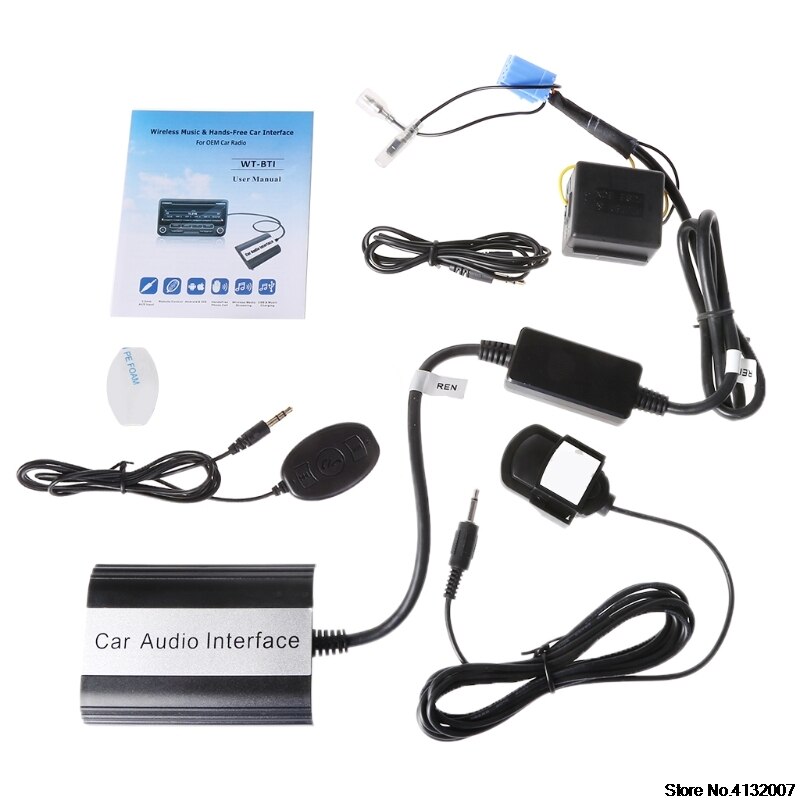 Handsfree Car Bluetooth Kits MP3 AUX Adapter Inter... – Grandado