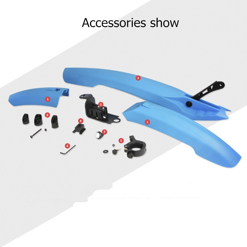 Fiets Spatbord Quick Release Fiets Fenders Met Led... – Grandado