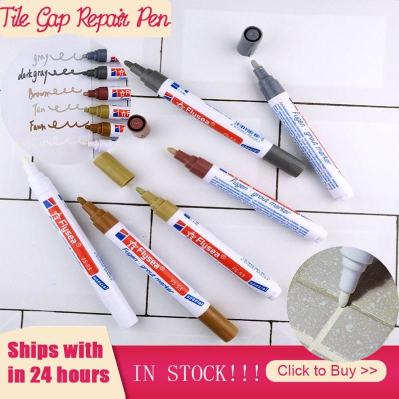 7 Color Pen White Tile Refill Grout Pen Tile Gap R... – Vicedeal