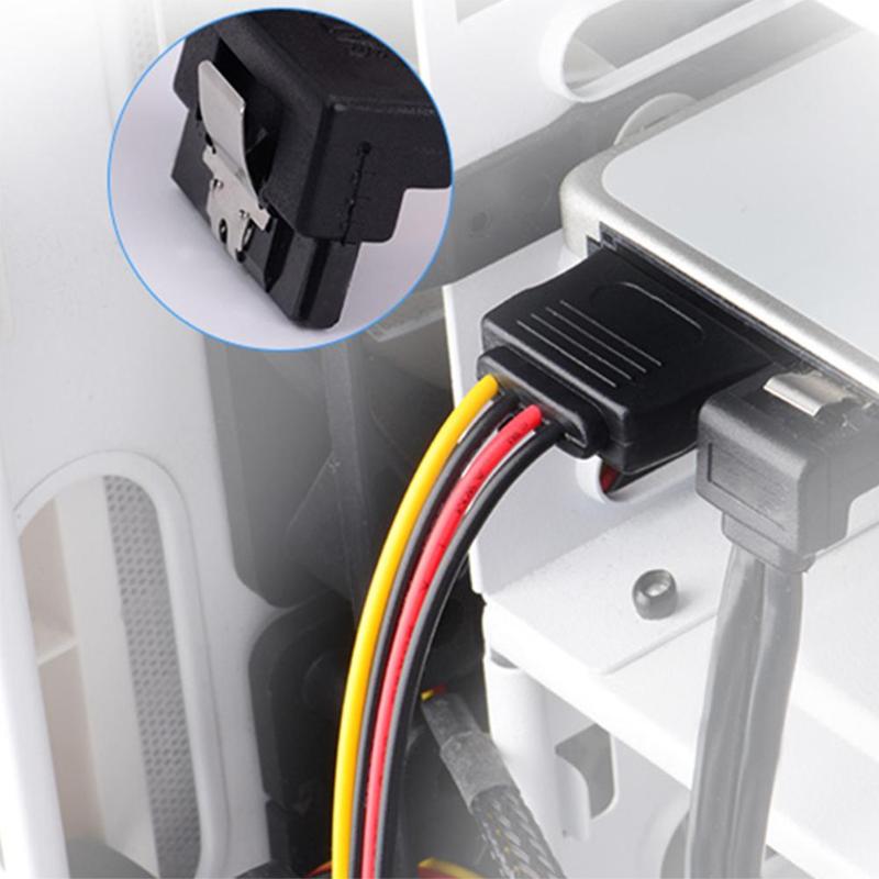 15Pin SATA Male to Female 2 SATA Splitter Cable Po... – Grandado