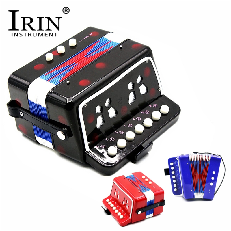 Dragspel mini litet tangentbord dragspel 7 knappar... – Grandado