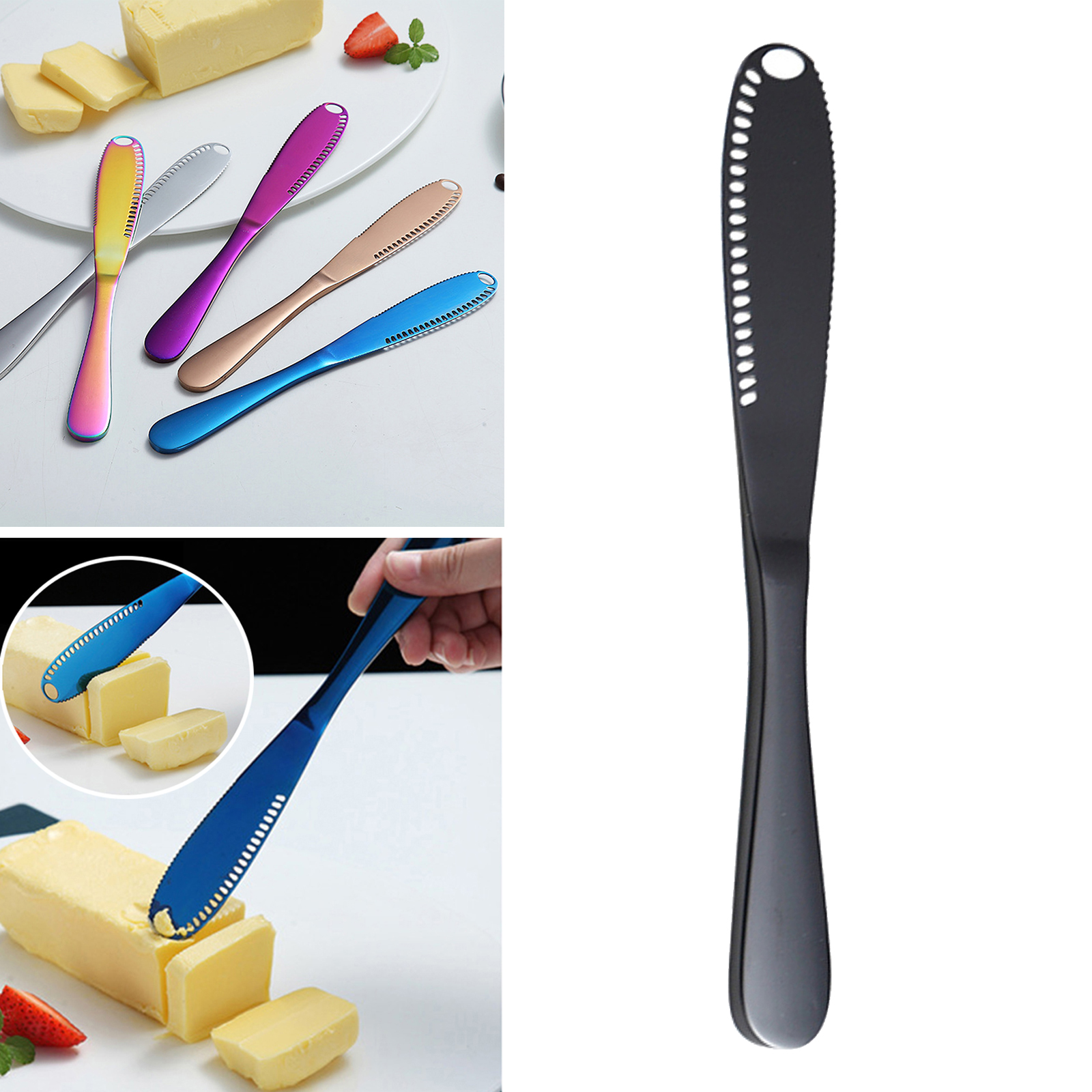 Butter Knife Stainless Steel Multifunction Cheese ... – Vicedeal