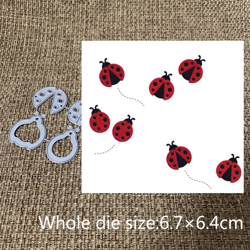 Craft Metal Cutting Dies cut die Mini Ladybugs Ins... – Grandado