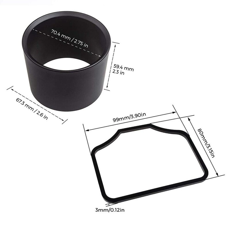 Center Console Key Card Holder + 2 Pcs Center Cons... – Grandado