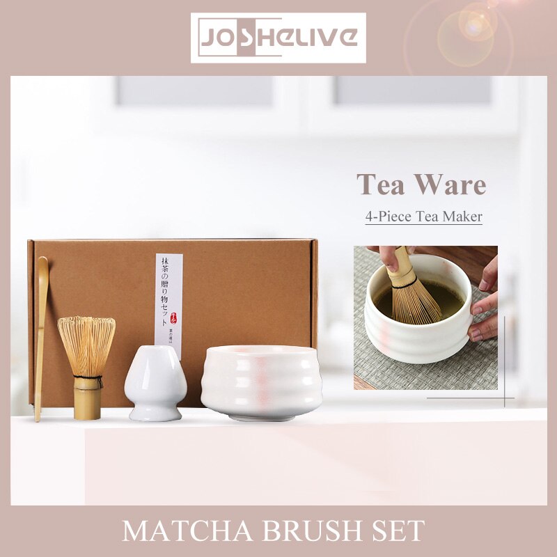 4pcs/set Traditional Japanese Matcha Set Bamboo Ma... – Grandado