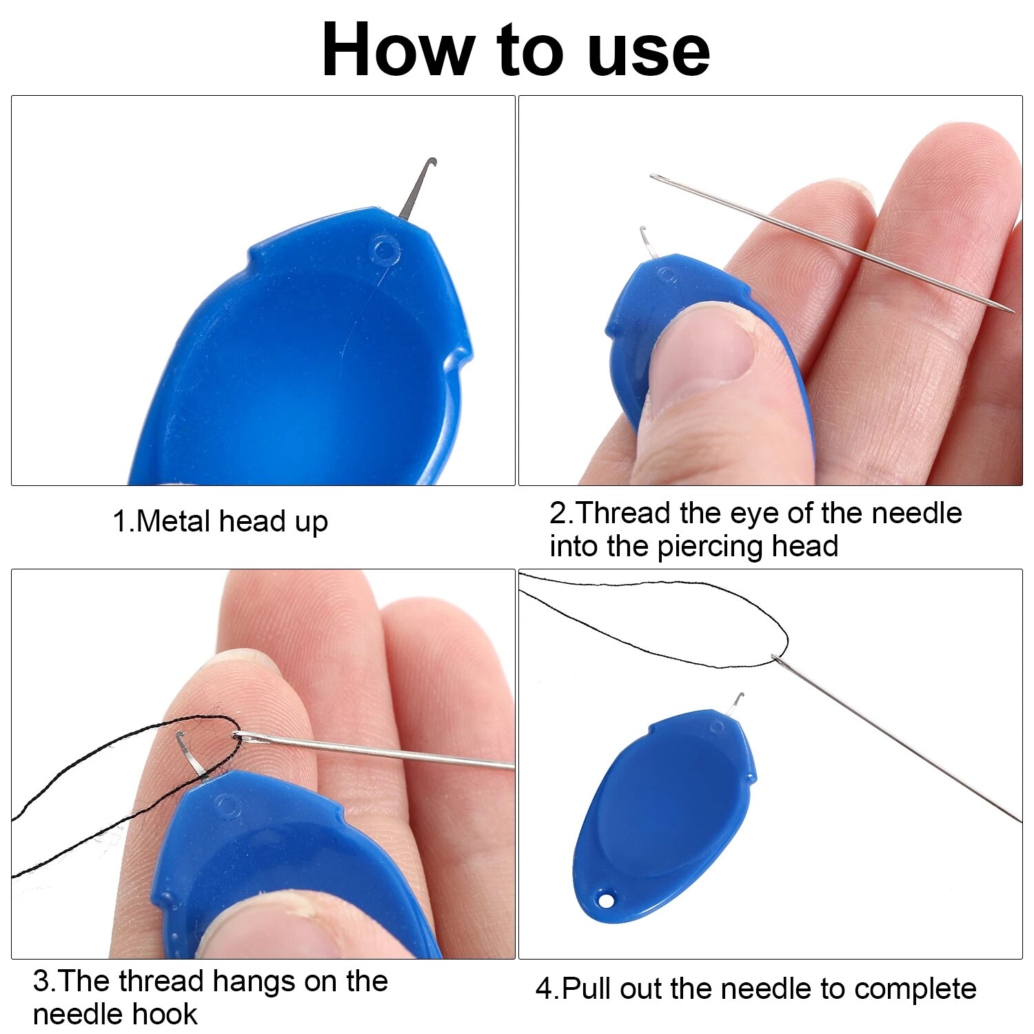 10pcs Needle Threader Hand Machine Sewing Stitch I... – Grandado