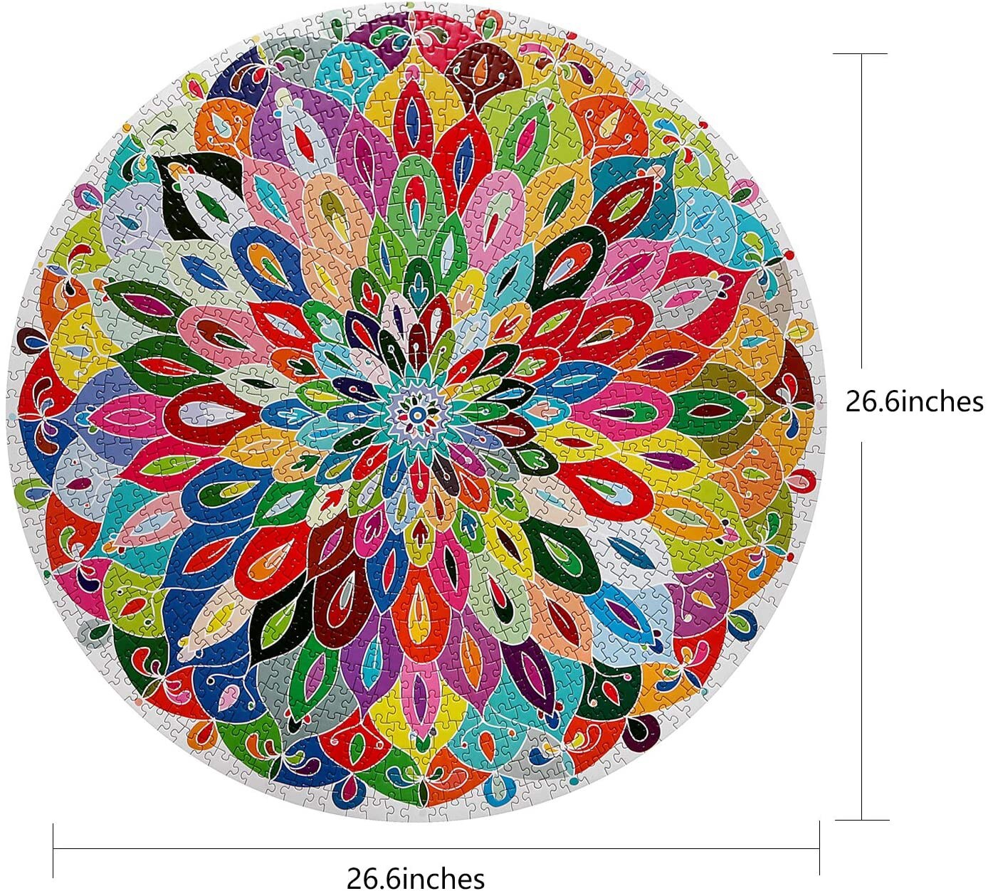 jigsaw puzzles 1000 pieces for adults Puzzle-Bloom... – Grandado