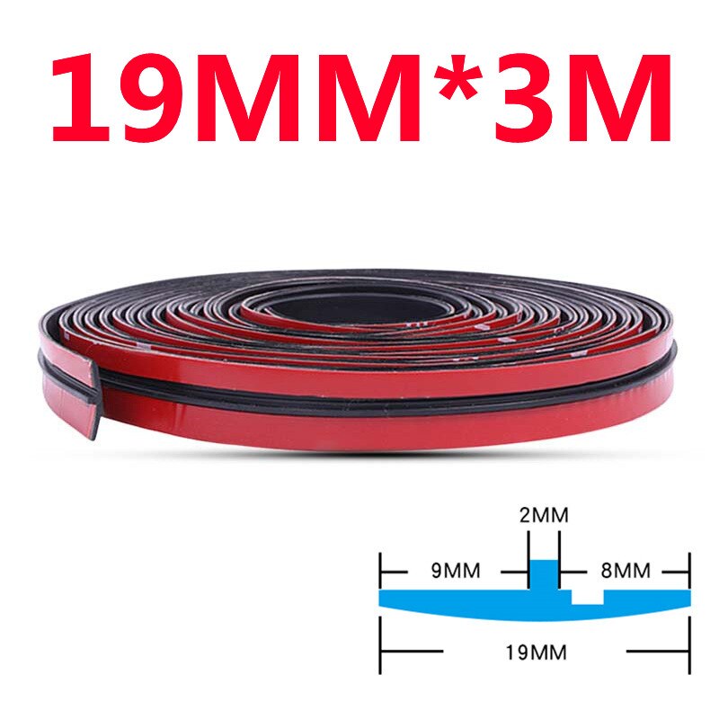 19MM Car Door Seal Strips Auto Seal Protector Stic... – Vicedeal