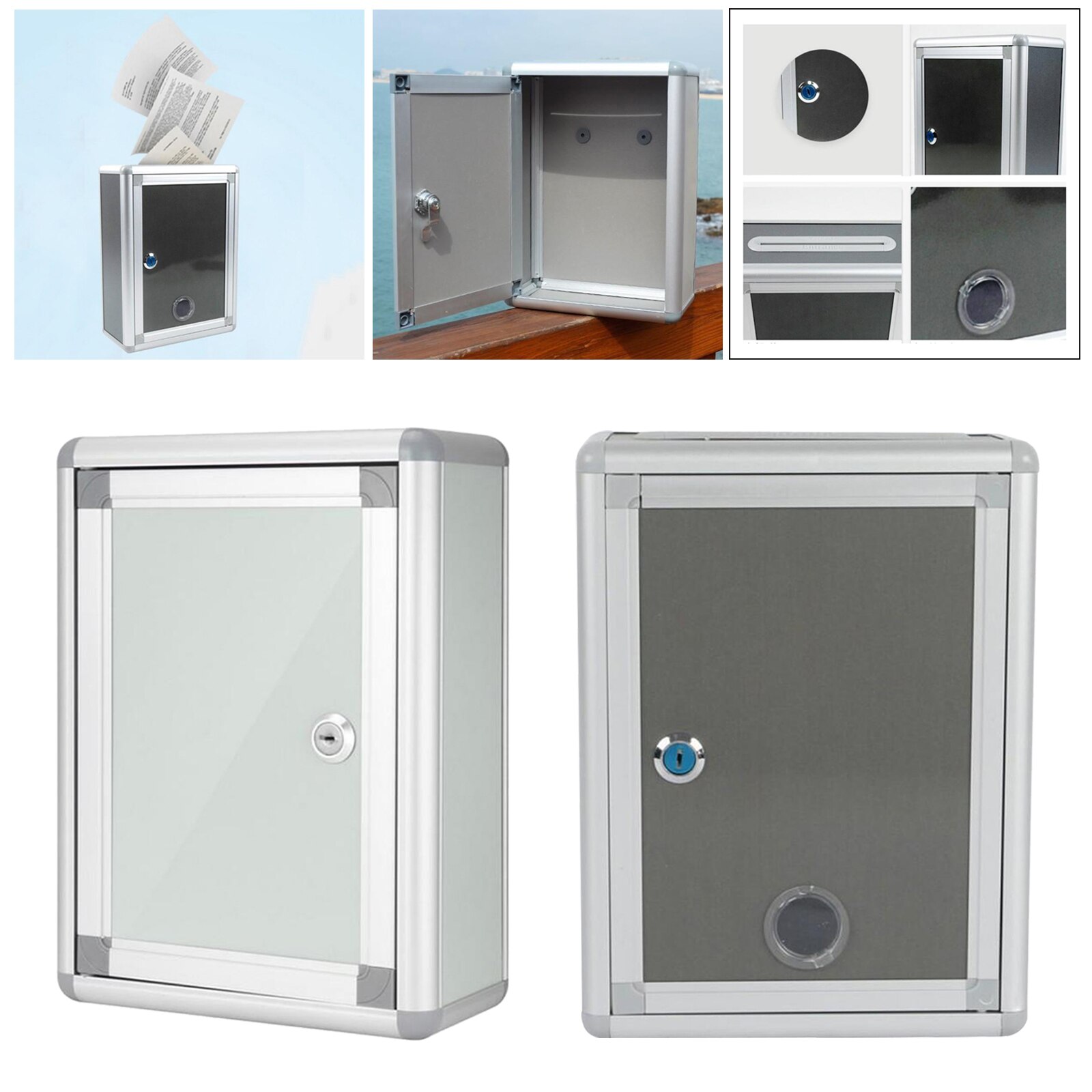Suggestion Box Ballot Comment Box Mailbox Outdoor ... – Grandado