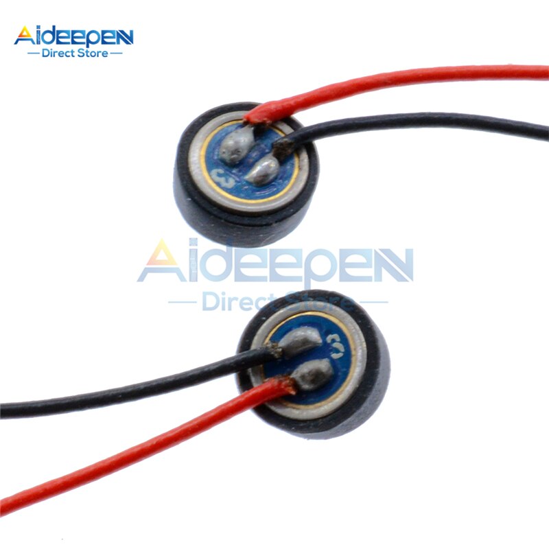 5Pcs/lot DC 1V-10V 2 Wires Electret Condenser Micr... – Grandado