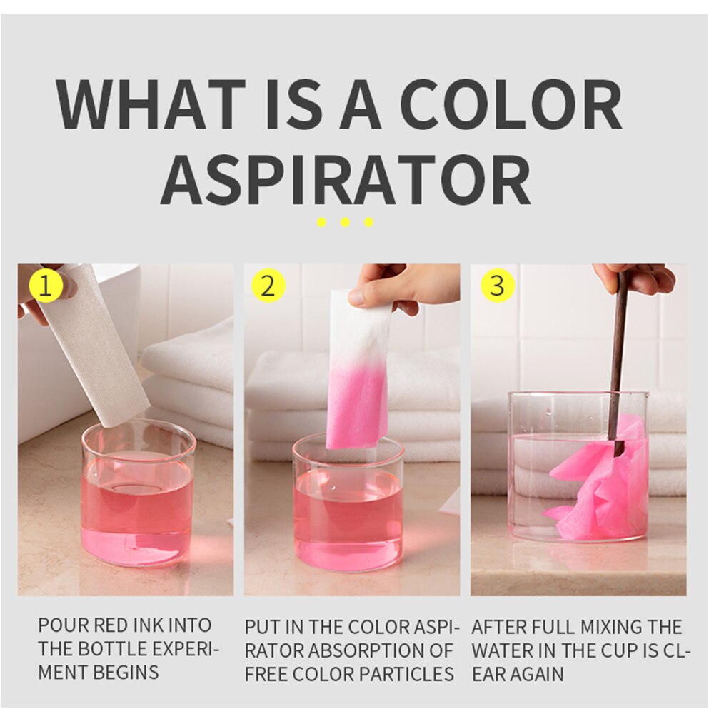 30Sheet Washing Color Catcher Machine Use Mixed Dy... – Grandado