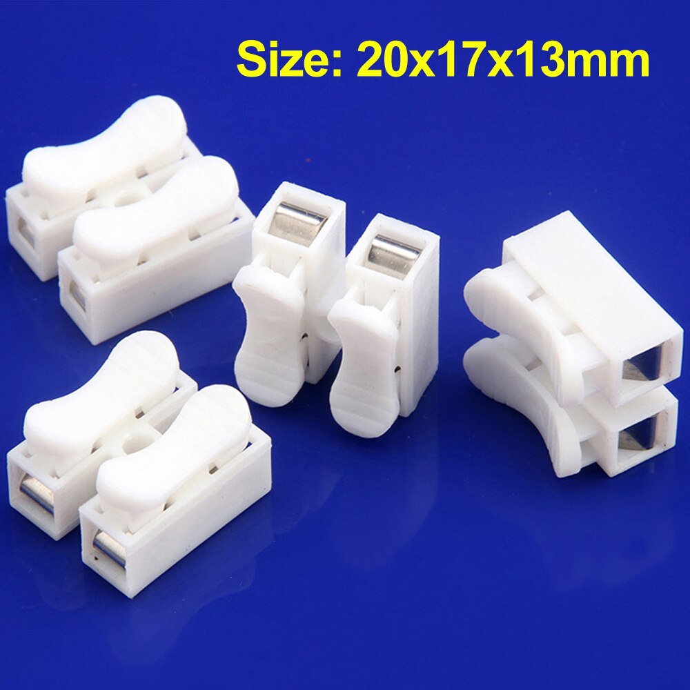 30pcs CH2 Quick Splice Lock Wire Connectors 2Pins ... – Vicedeal
