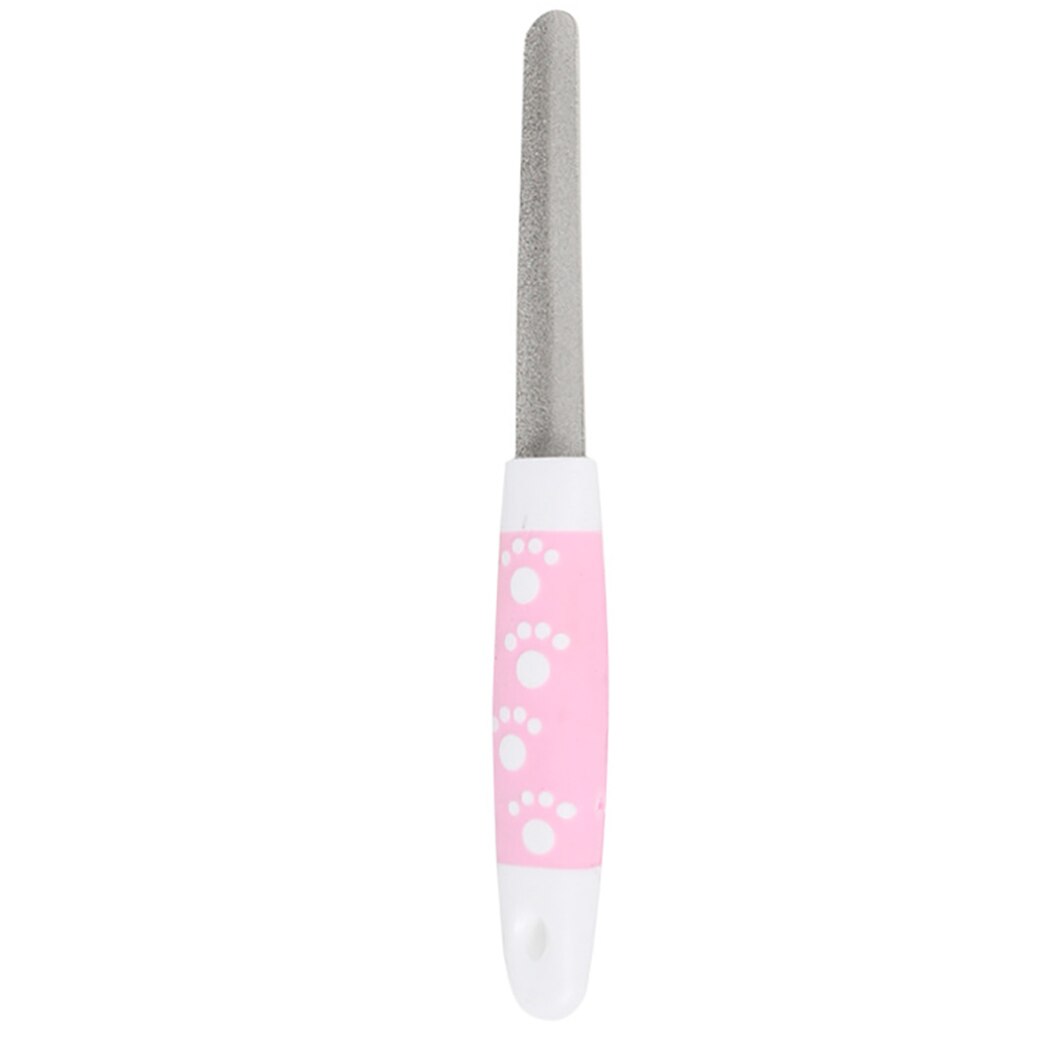 1PCS Pet Nail File Silicone Handle Stainless Steel... – Grandado