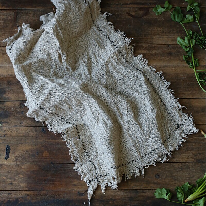 32*50 cm enkel stil lin servett fotografi samlokal... – Grandado