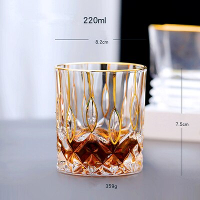 Bohemian Style Crystal Gouden Rand Luxe Xo Brandy ... – Vicedeal